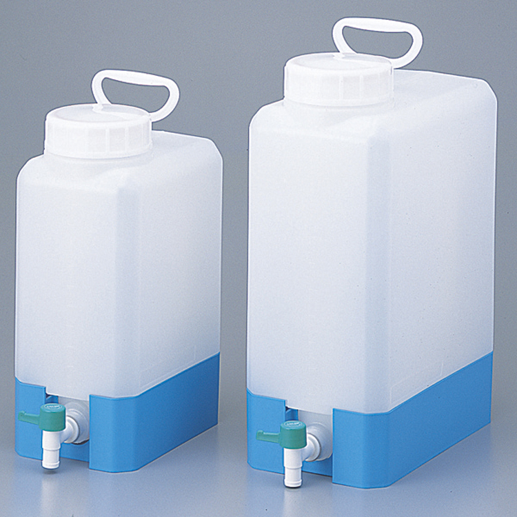 4-5644-01带龙头壶少残液设计型塑料桶放水瓶龙头瓶10L - 深圳市如心雪郁科技有限公司